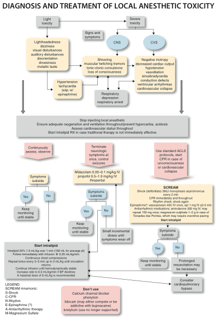 Toxicity of Local Anesthetics - NYSORA The New York School of Regional ...