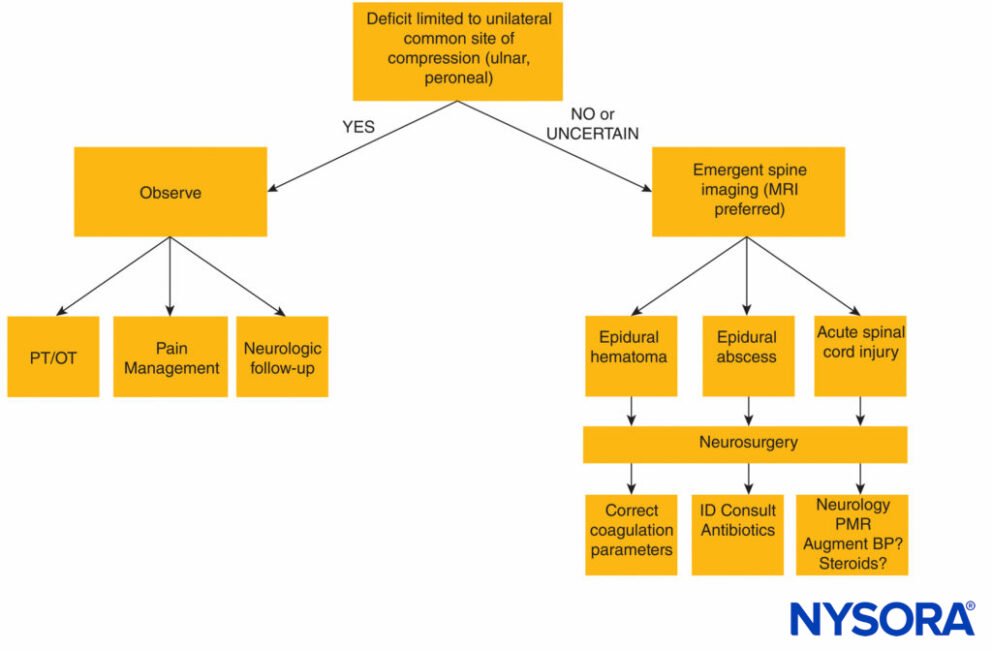Assessment of Neurologic Complications of Regional Anesthesia - NYSORA