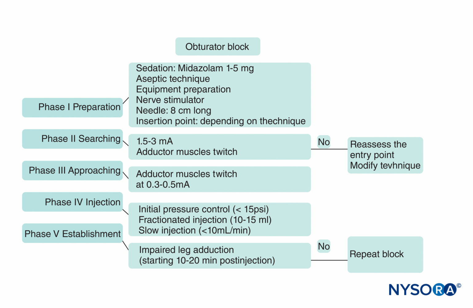 Obturator Nerve Block Landmarks And Nerve Stimulator Technique Nysora